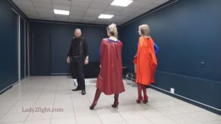“Superwoman to the rescue – or not” from Lady2fight – Heroine Movies